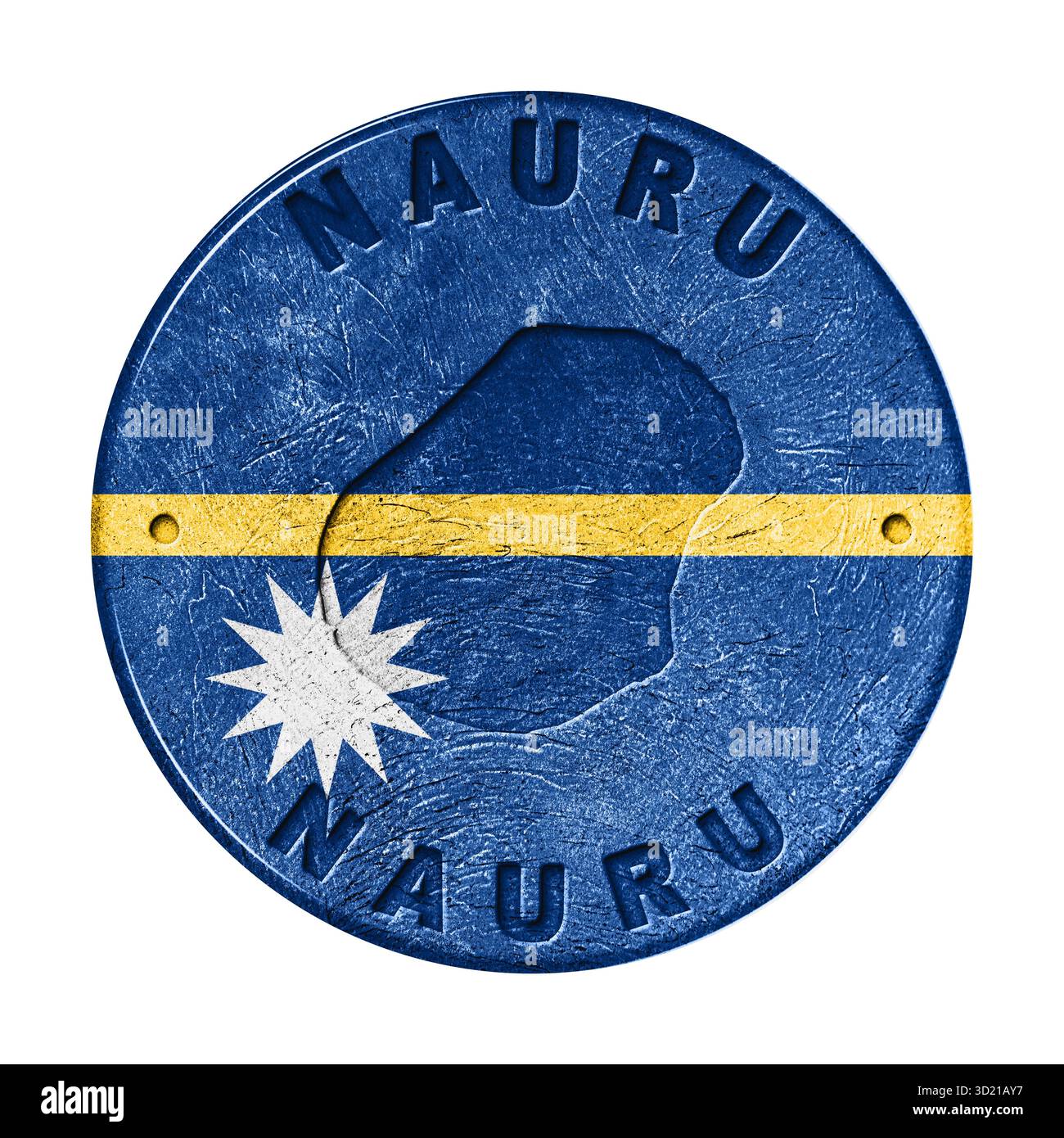 Flag map nauru hi-res stock photography and images - Alamy