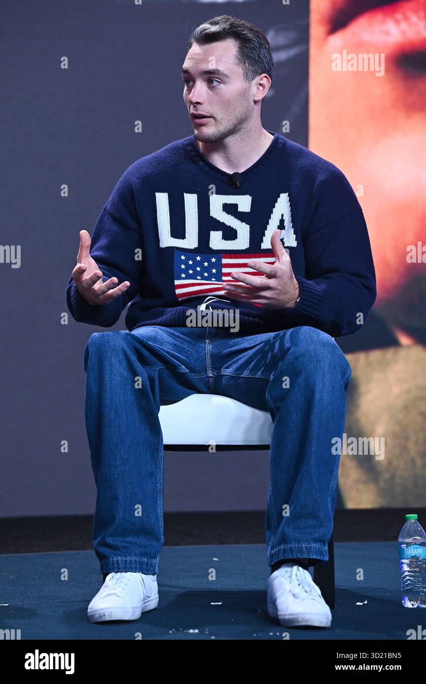 Sled Hockey's Jack Wallace attends the 'Team USA Media Summit: Road to ...