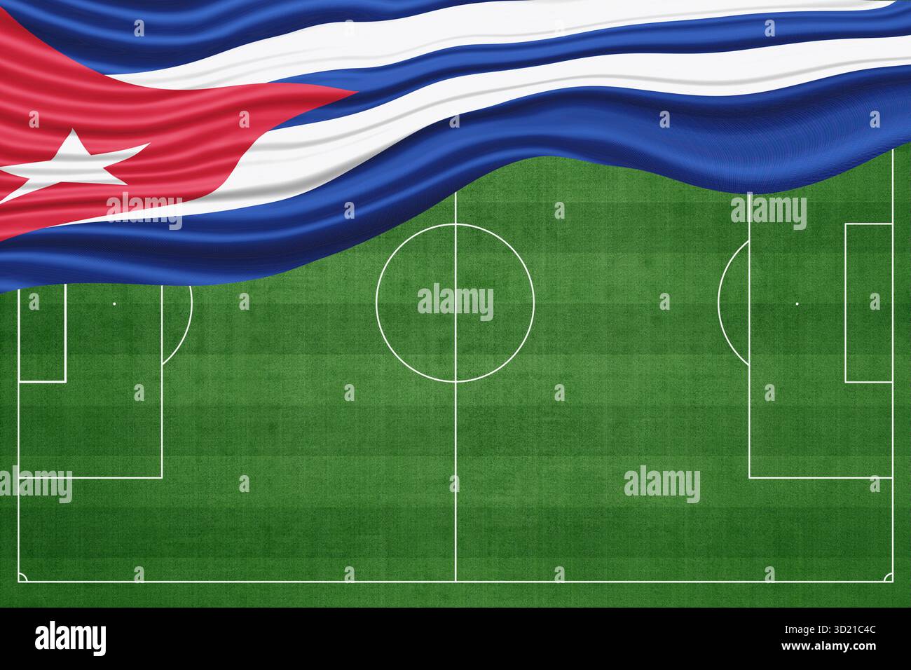 Soccer ball cuba flag hi-res stock photography and images - Alamy