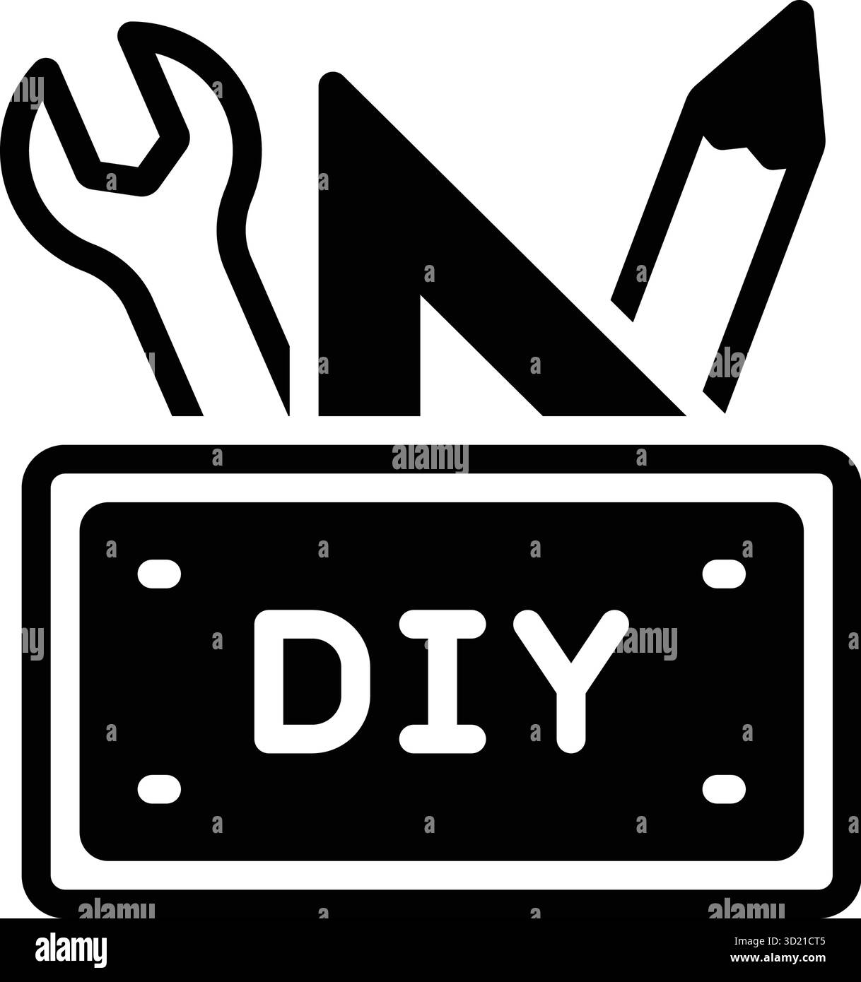 Diy measurement Stock Vector Images - Alamy