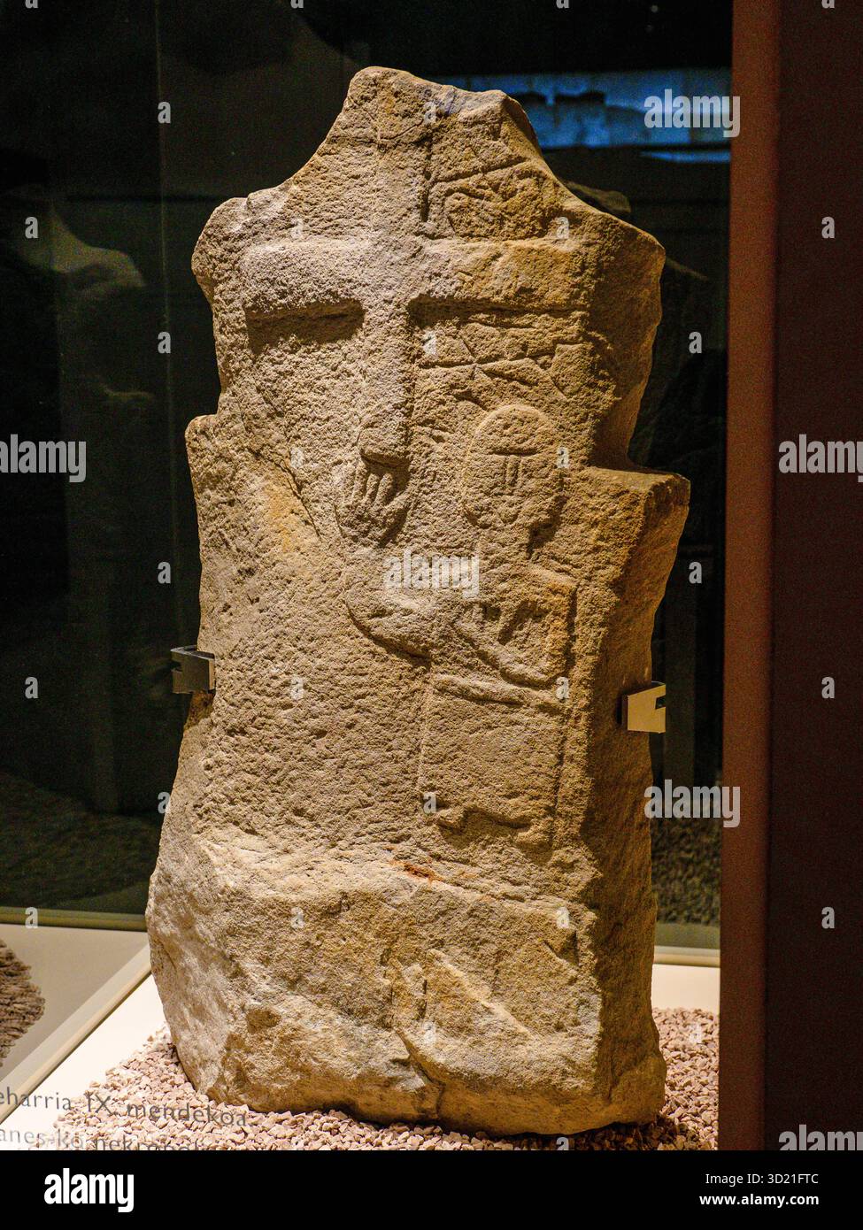 Tomb and stela of the medieval necropolis of Ciérvana de Ranes ...