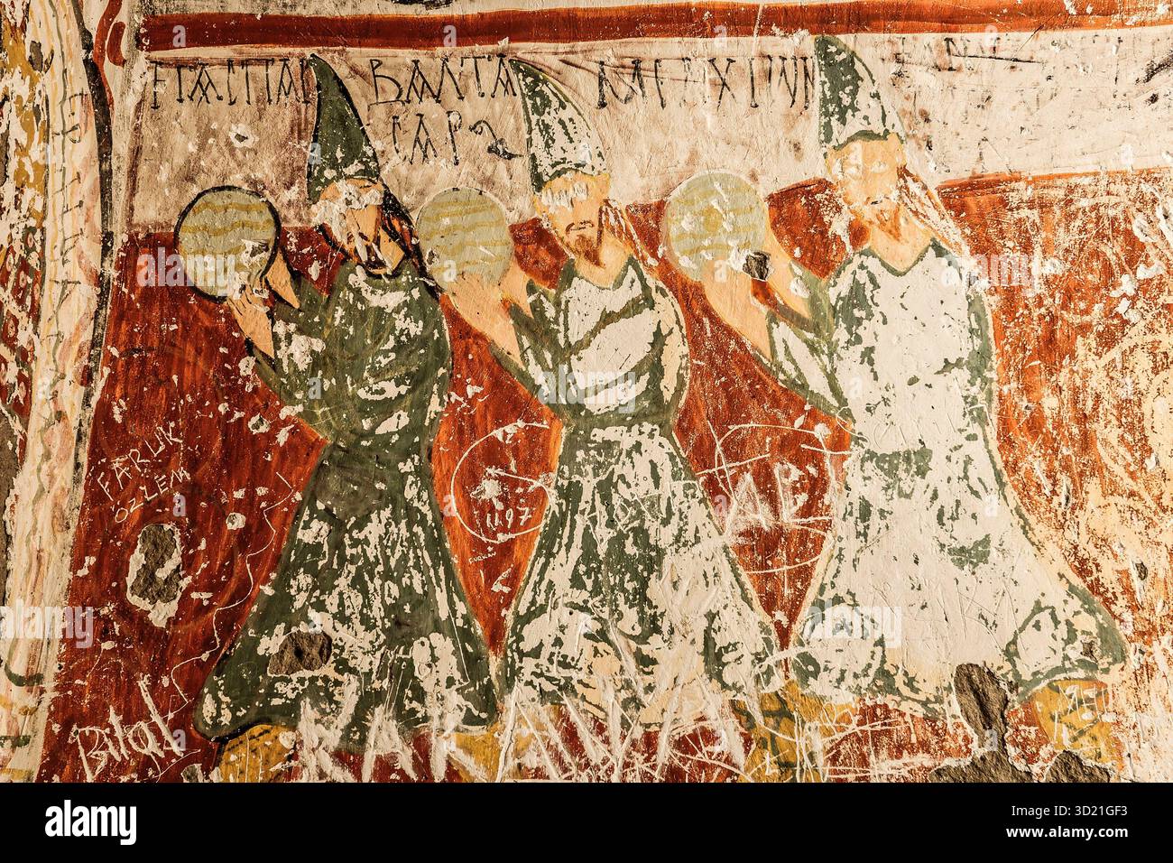 Adoration of the Magi, Agaçalti Church, 9th-11th centuries, temple ...