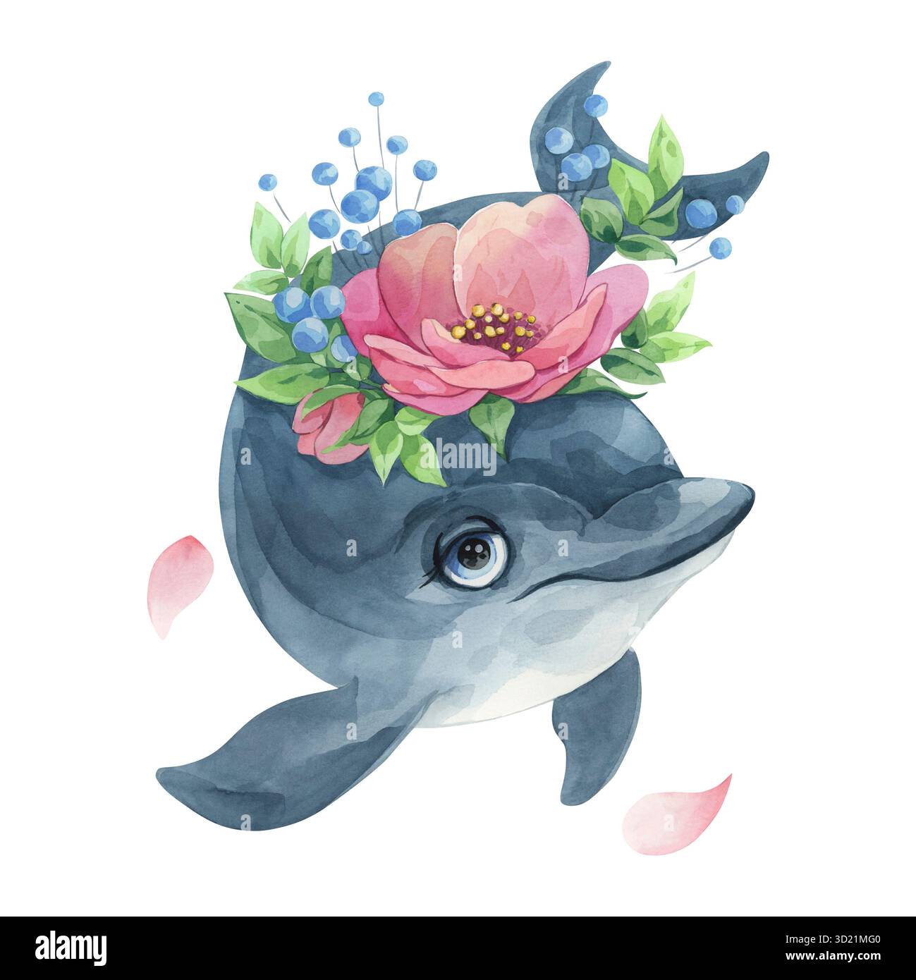 Cute ocean animals Cut Out Stock Images & Pictures - Alamy