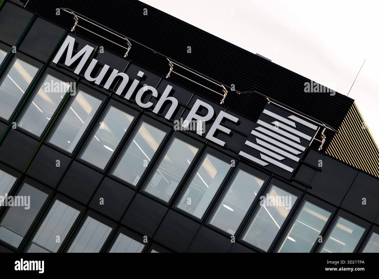 29 October 2025, Bavaria, Munich: The lettering and corporate logo of ...