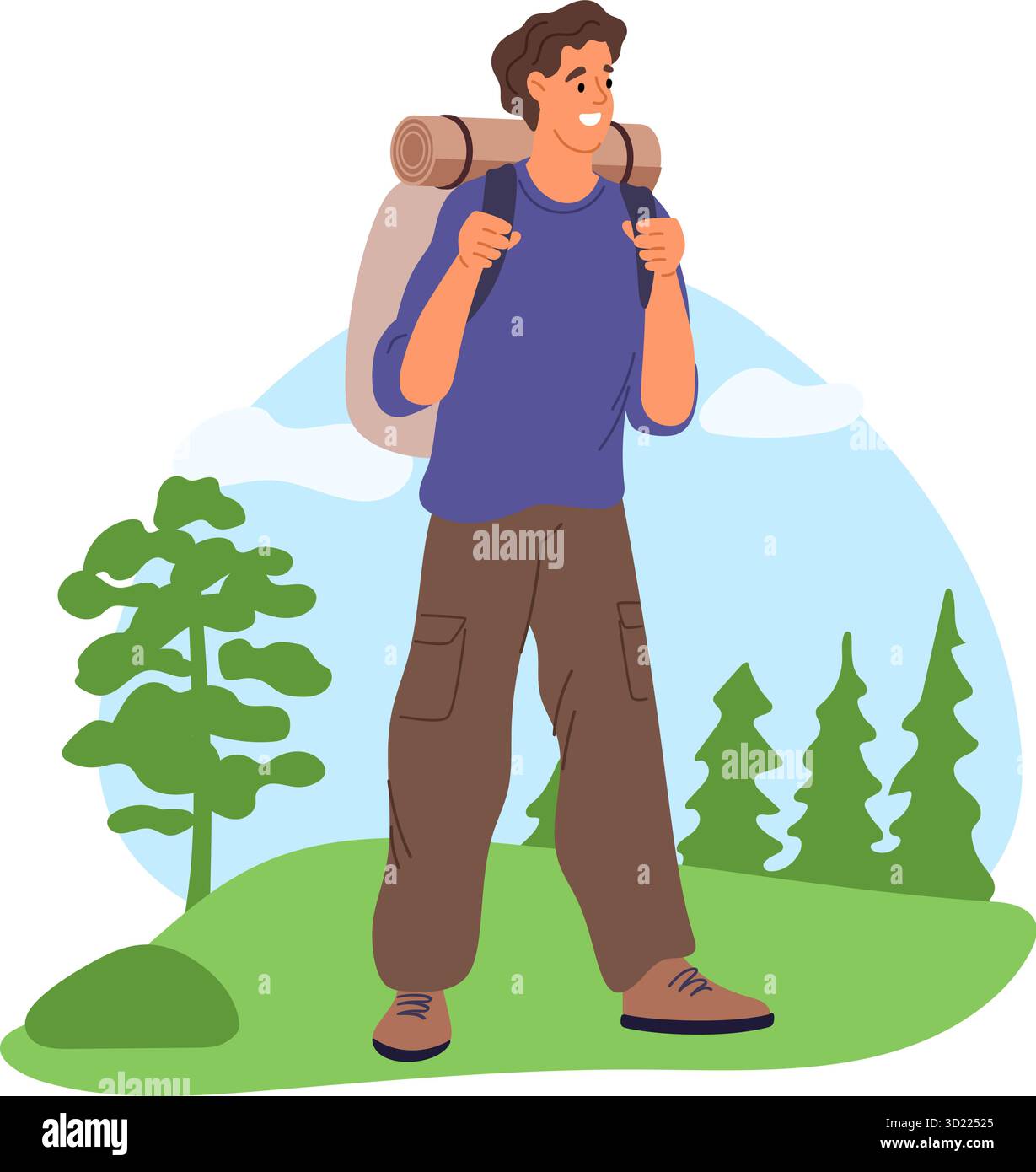 Exploring in nature Cut Out Stock Images & Pictures - Alamy