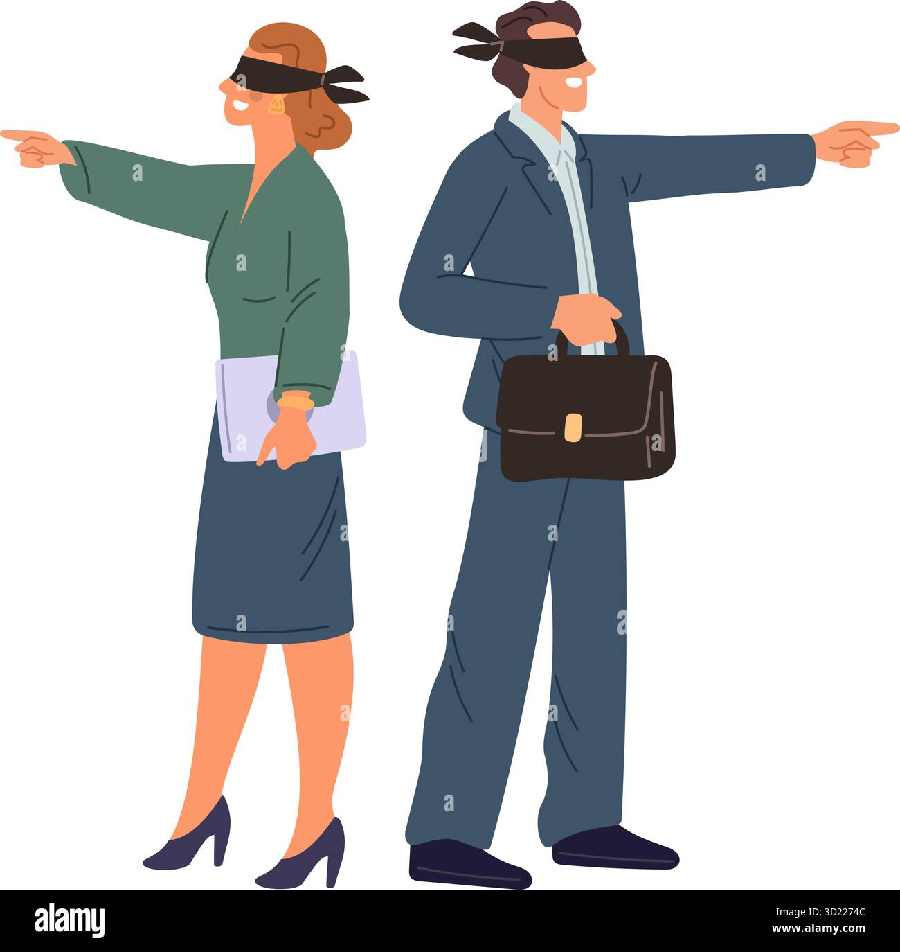 Poor directions Stock Vector Images - Alamy