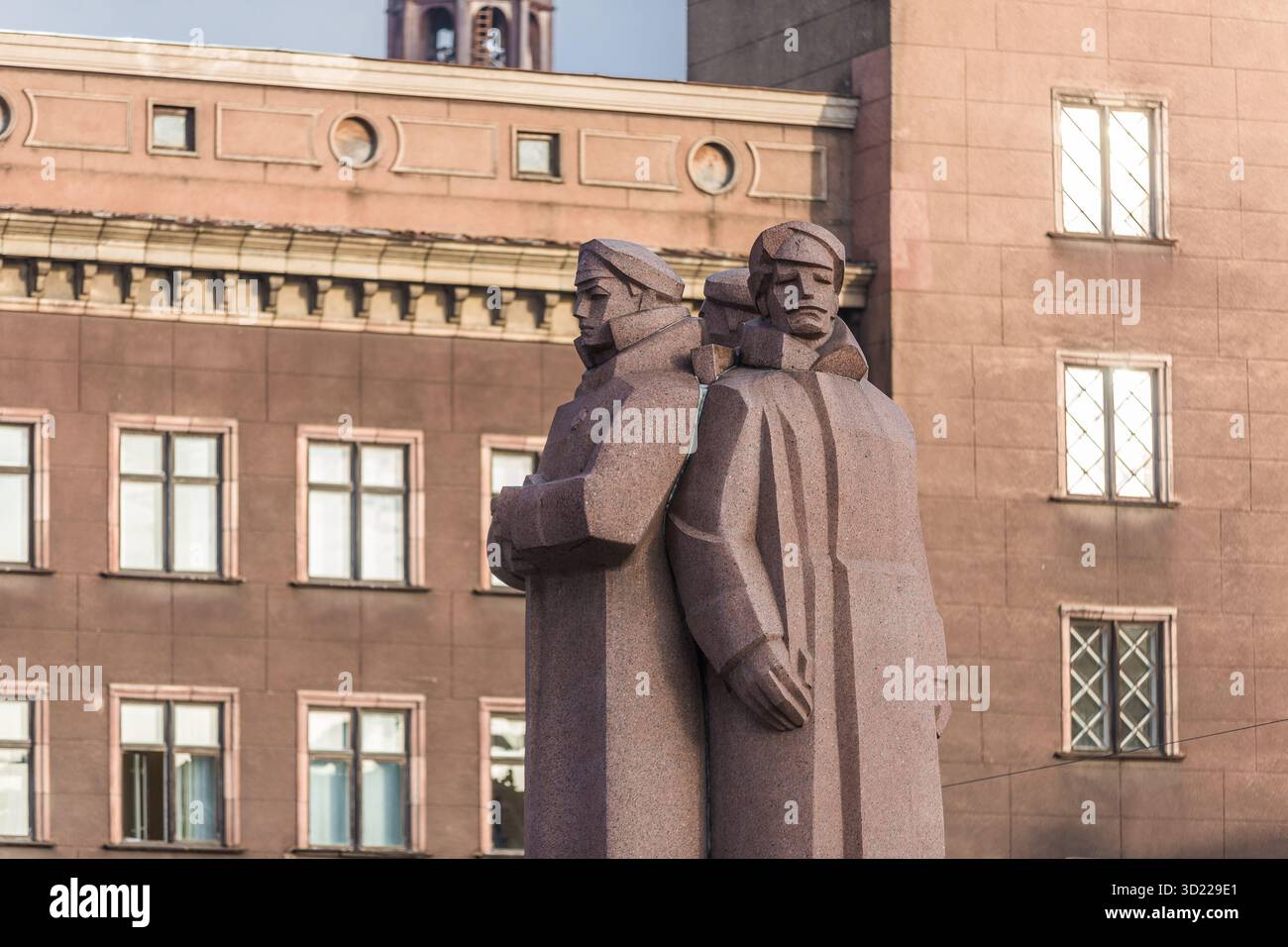 Monument to Soviet Soldiers in Riga, Latvia Stock Photo - Alamy