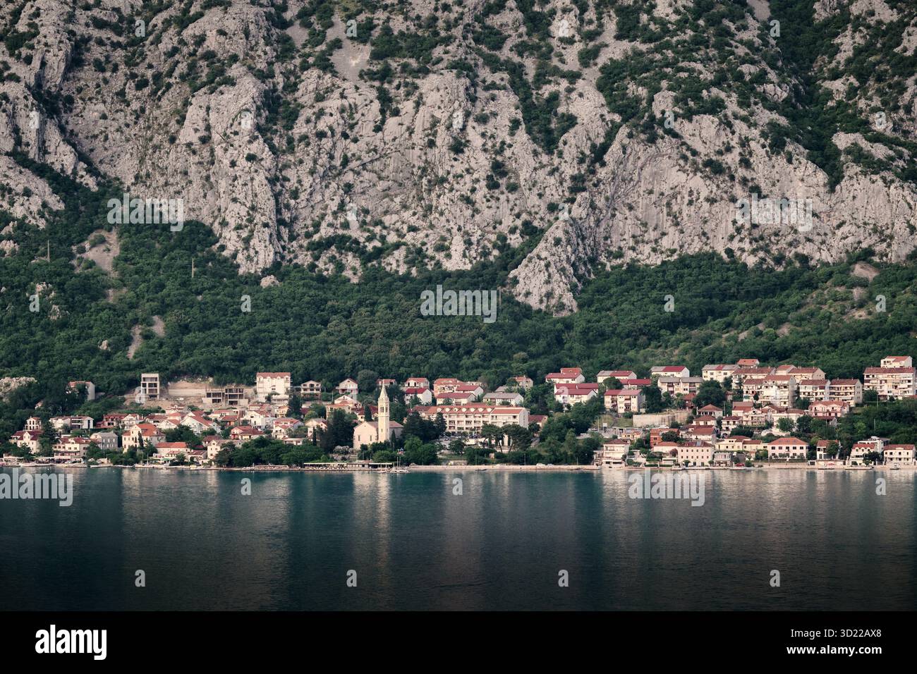 Small mediterranean town dobrota hi-res stock photography and images ...