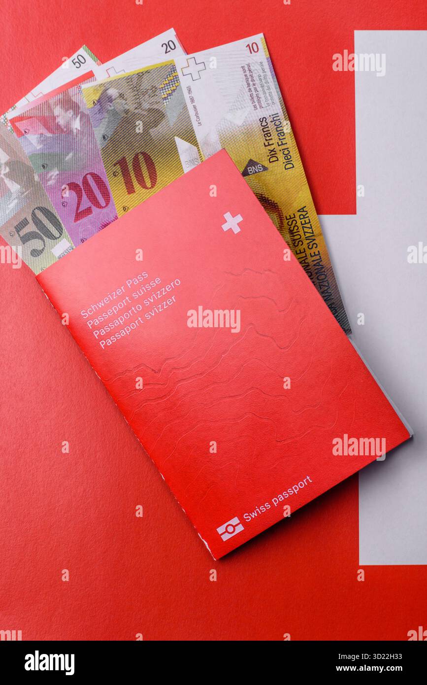 Swiss passport for travelling, flying and doing business. Switzerland ...