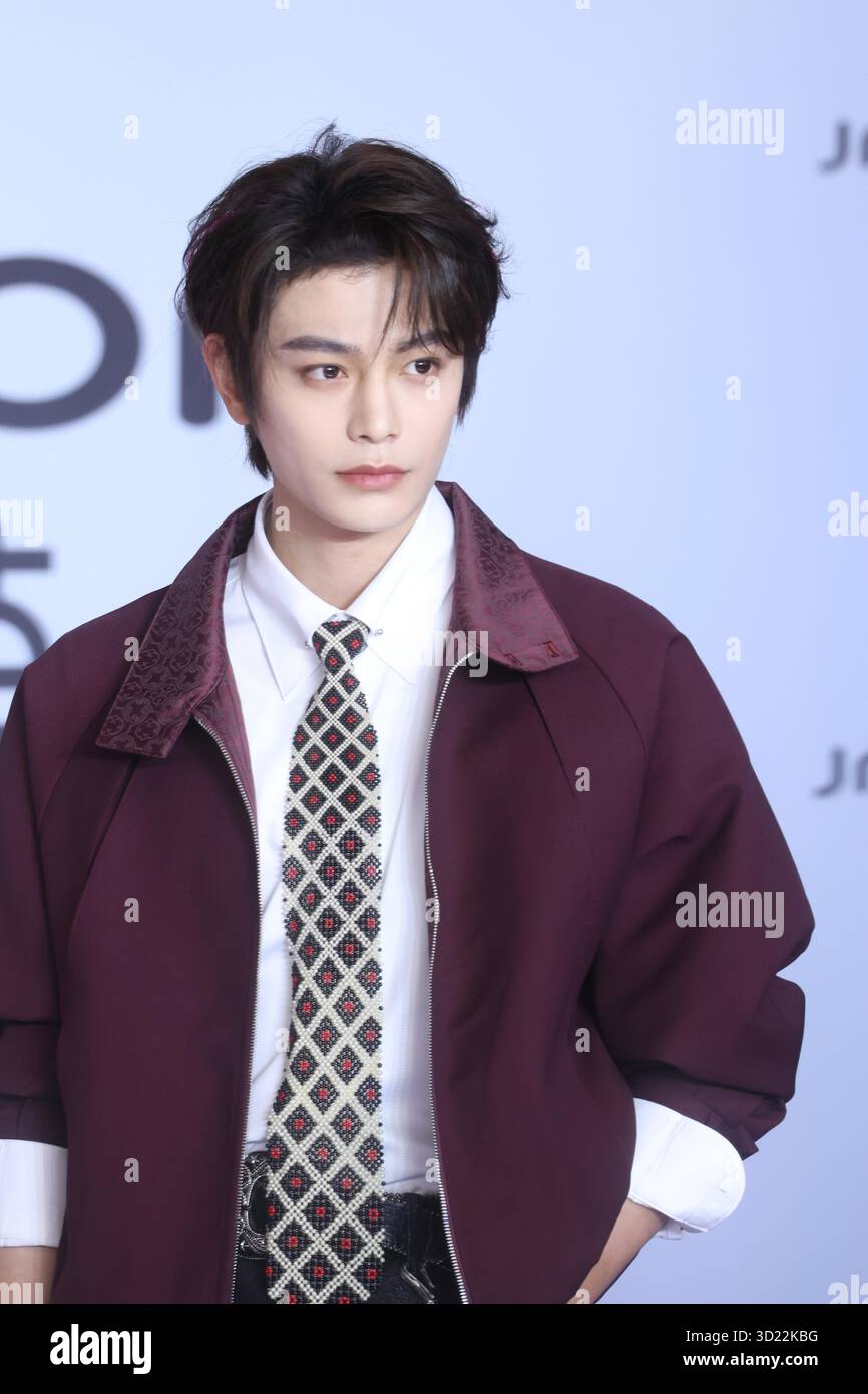 Chinese actor Ding Yuxi attends an activity in Shanghai, China, 28 ...