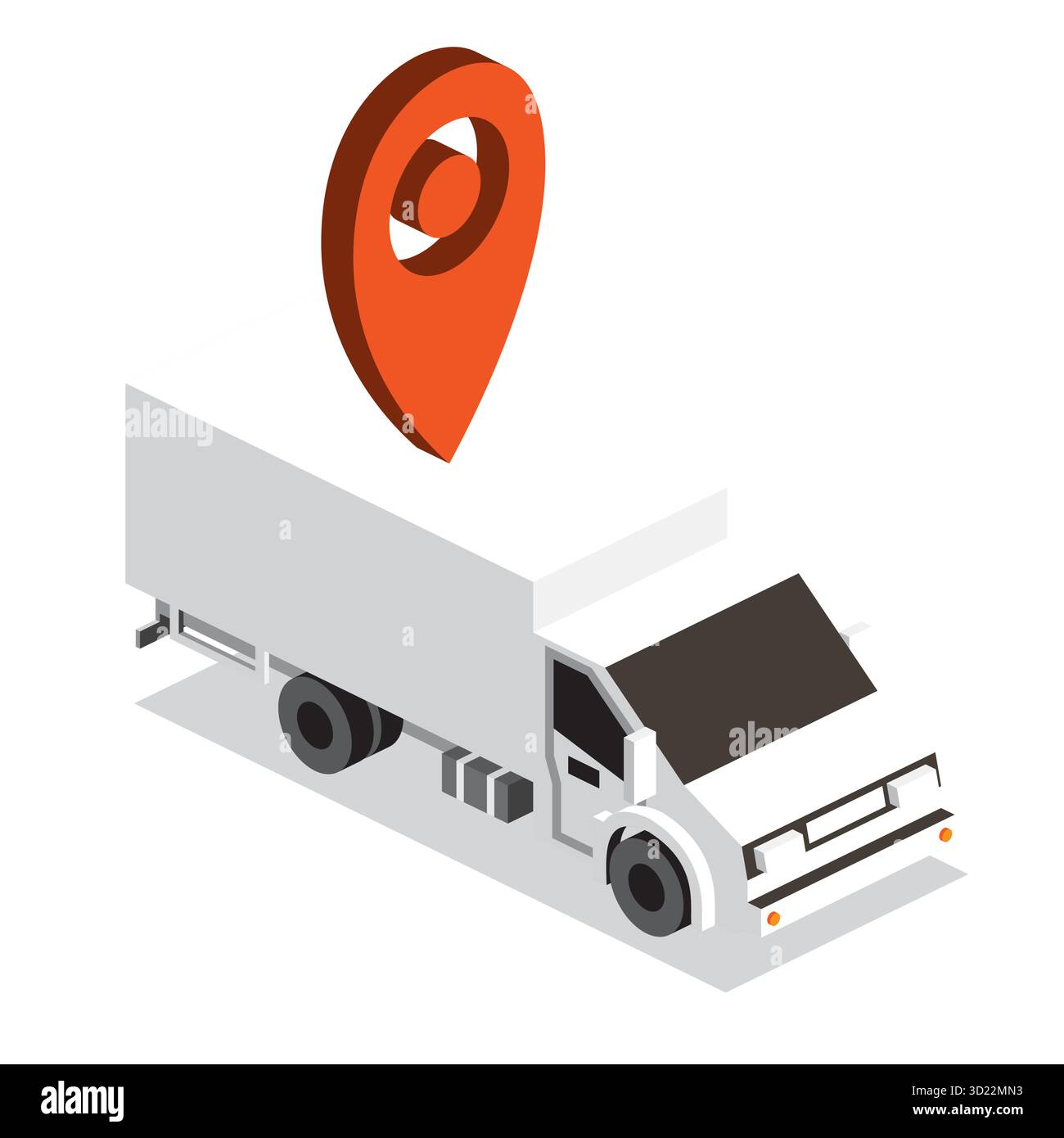 Logistics haulage Stock Vector Images - Alamy