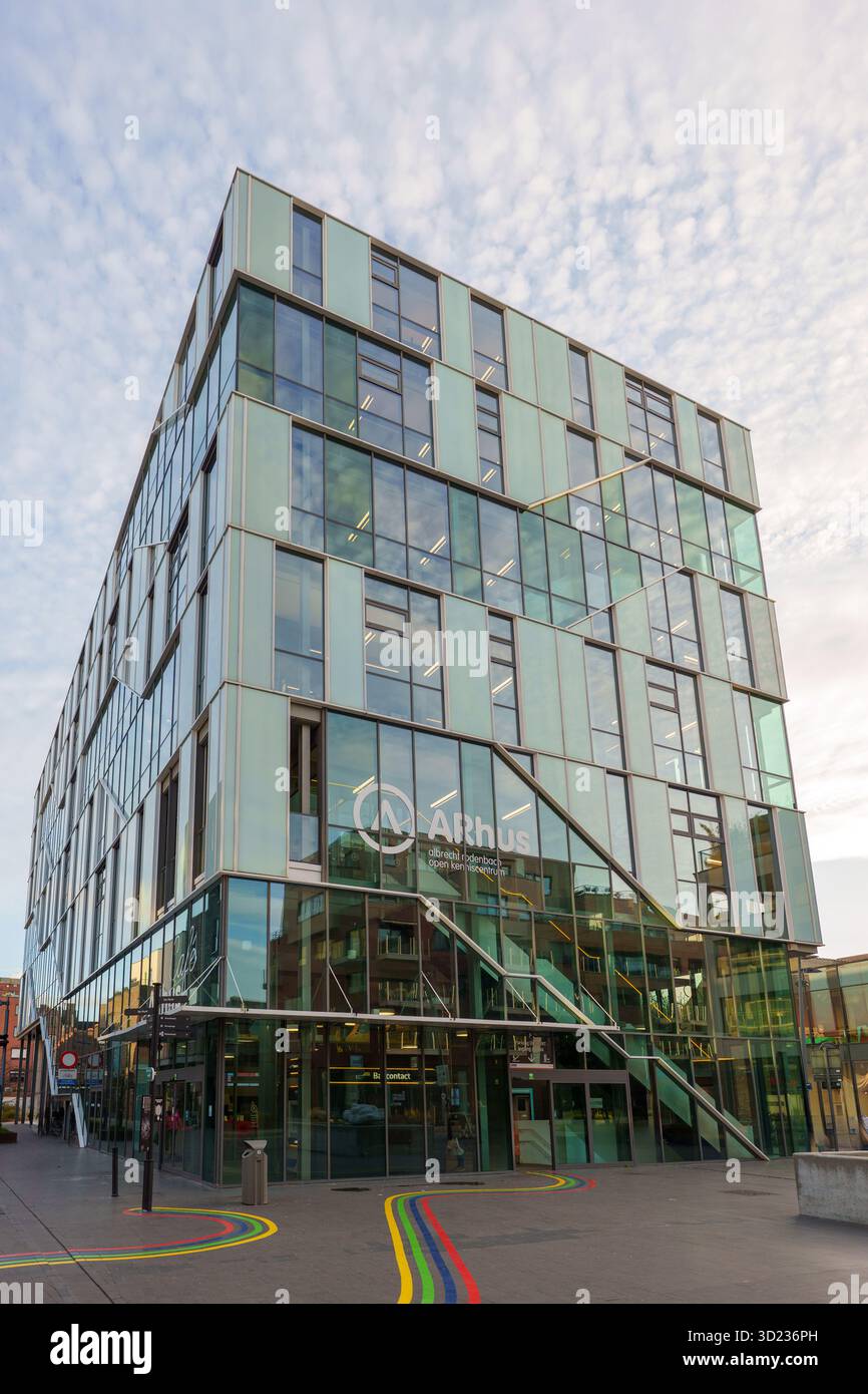 Modern Arhus Building Architecture in Roeselare Belgium Stock Photo - Alamy