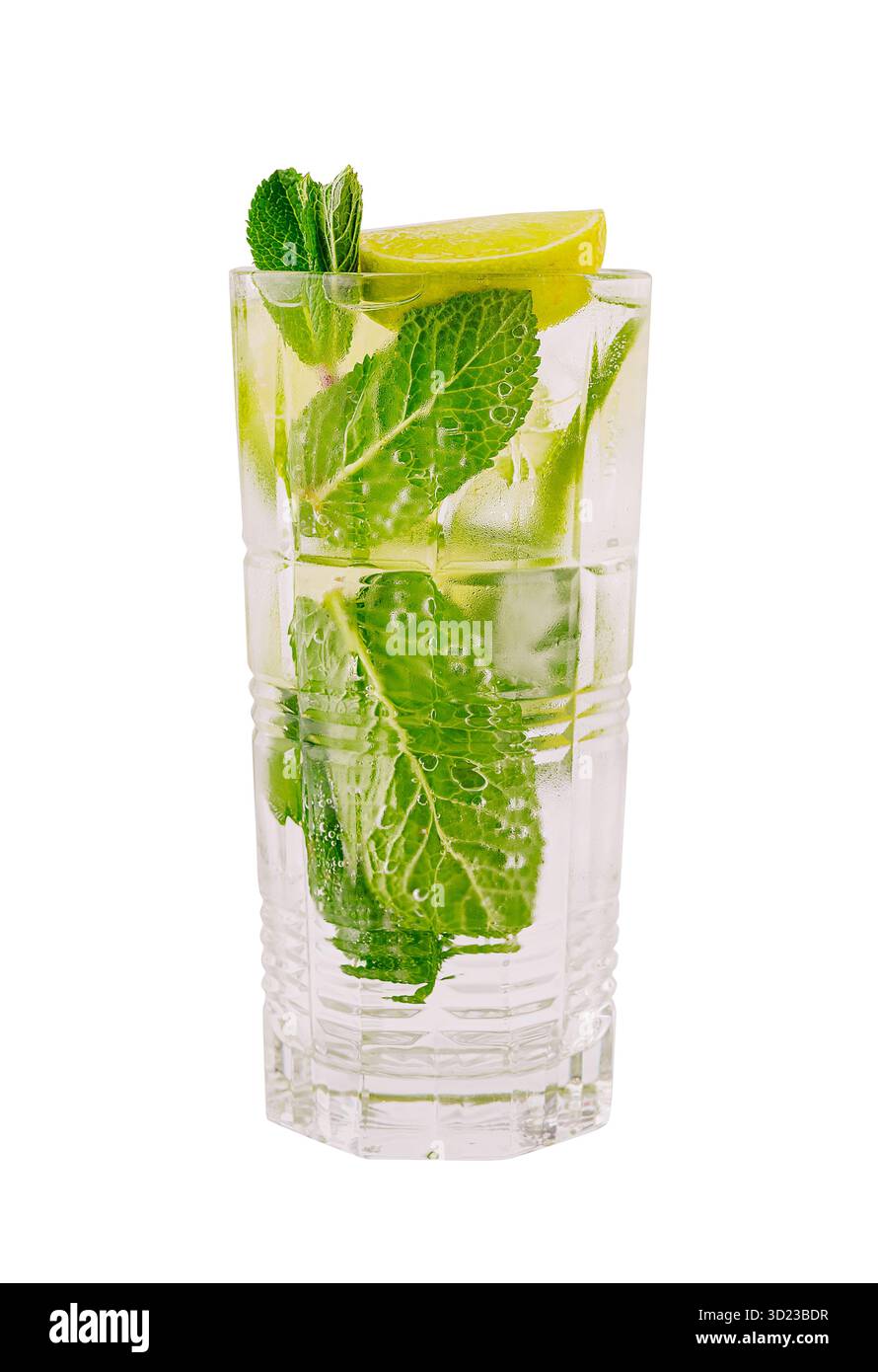 Refreshing alcoholic drink in Cut Out Stock Images & Pictures - Alamy