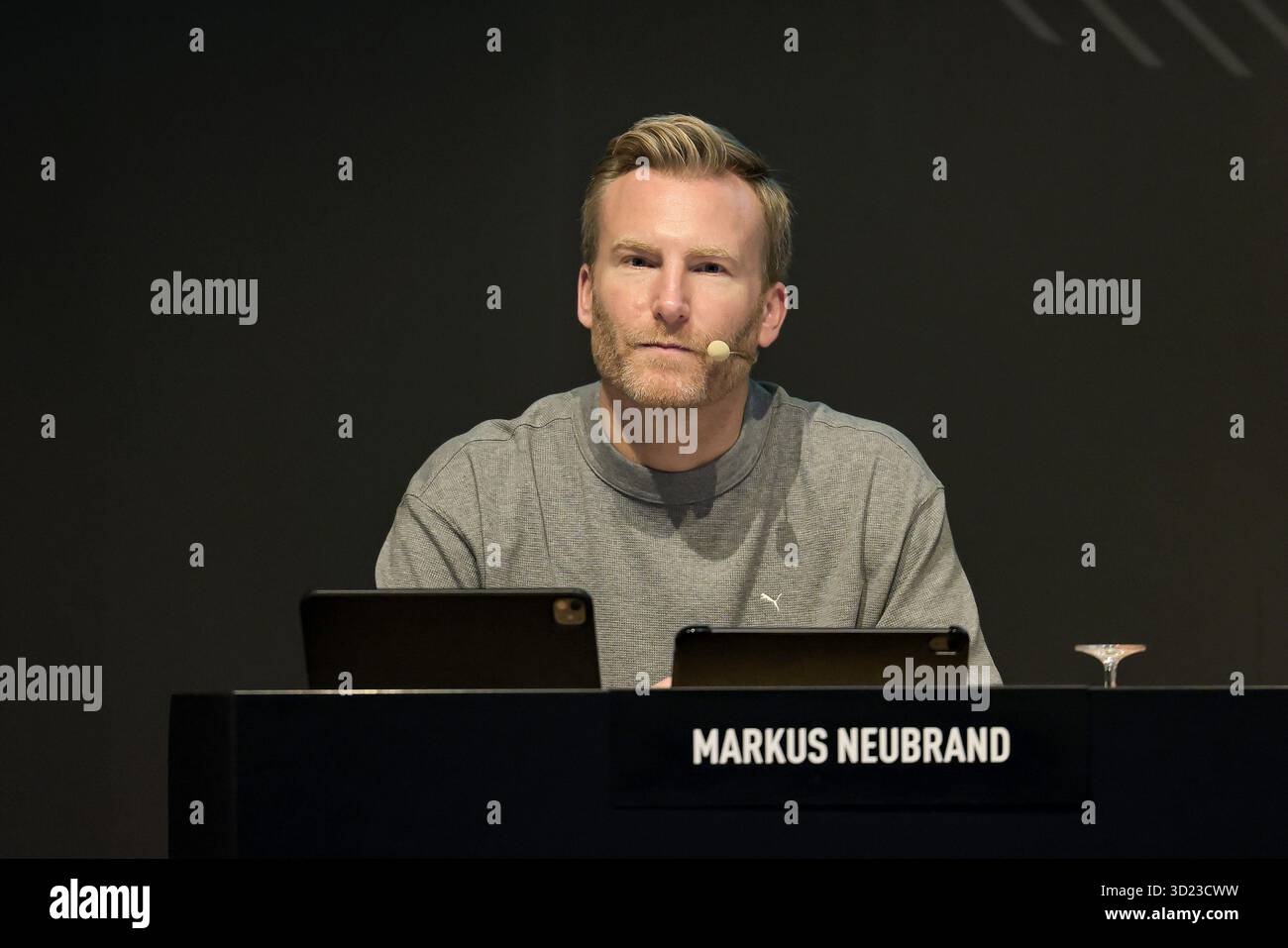 30 October 2025, Bavaria, Herzogenaurach: Markus Neubrand, CFO Puma ...