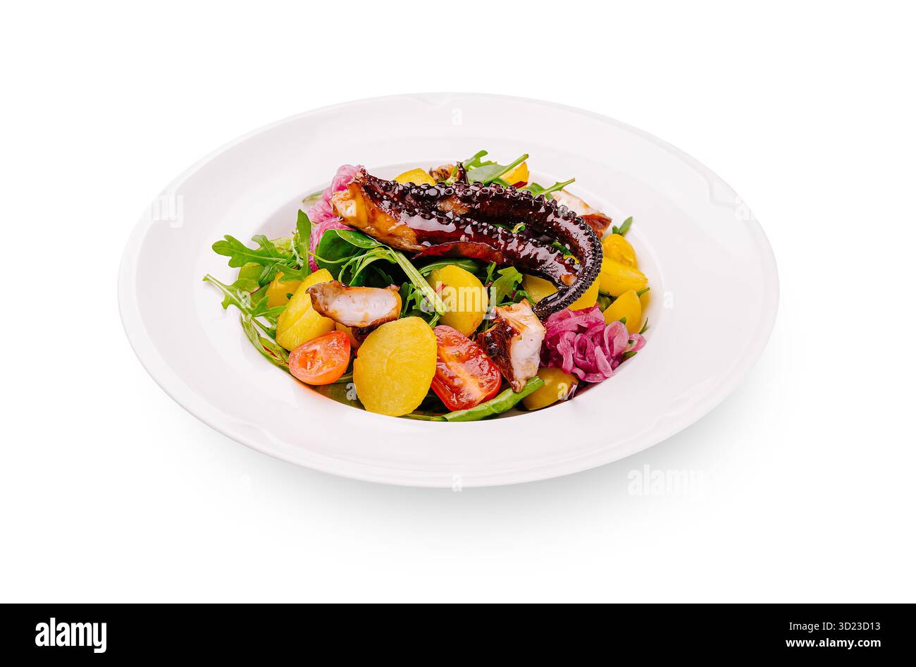 Octopus preparation Cut Out Stock Images & Pictures - Alamy