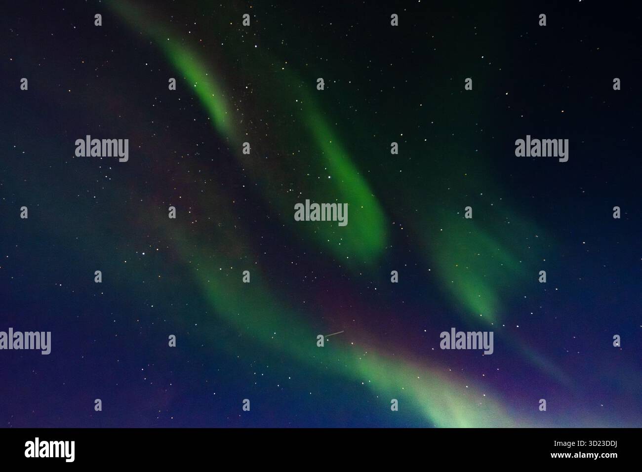 Magical nightscape vibrant green hi-res stock photography and images ...