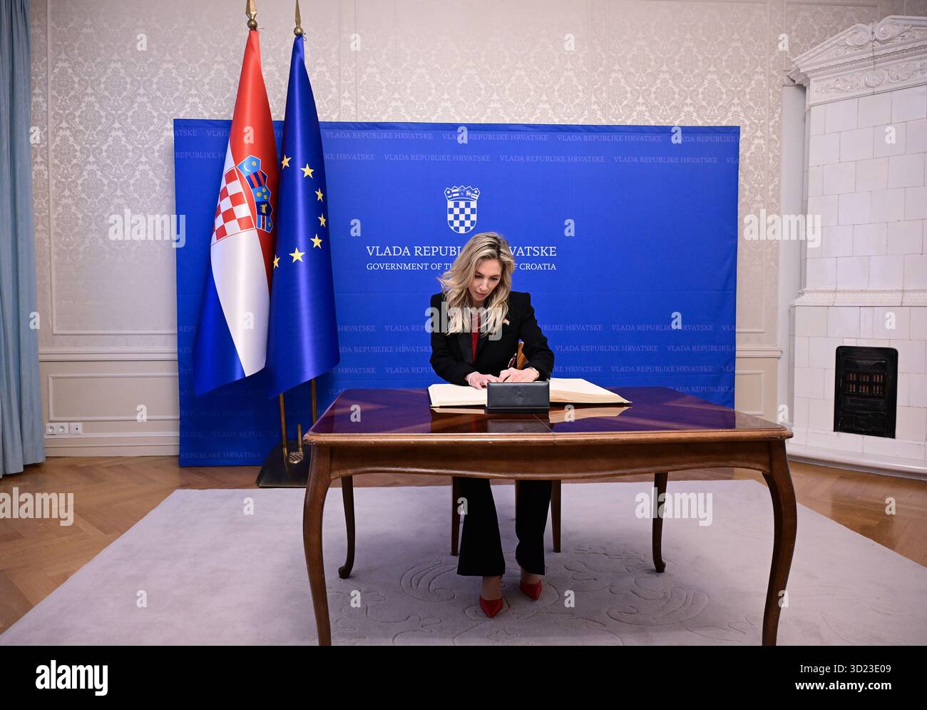 Prime Minister Andrej Plenkovic hosted the Ambassador of the United ...