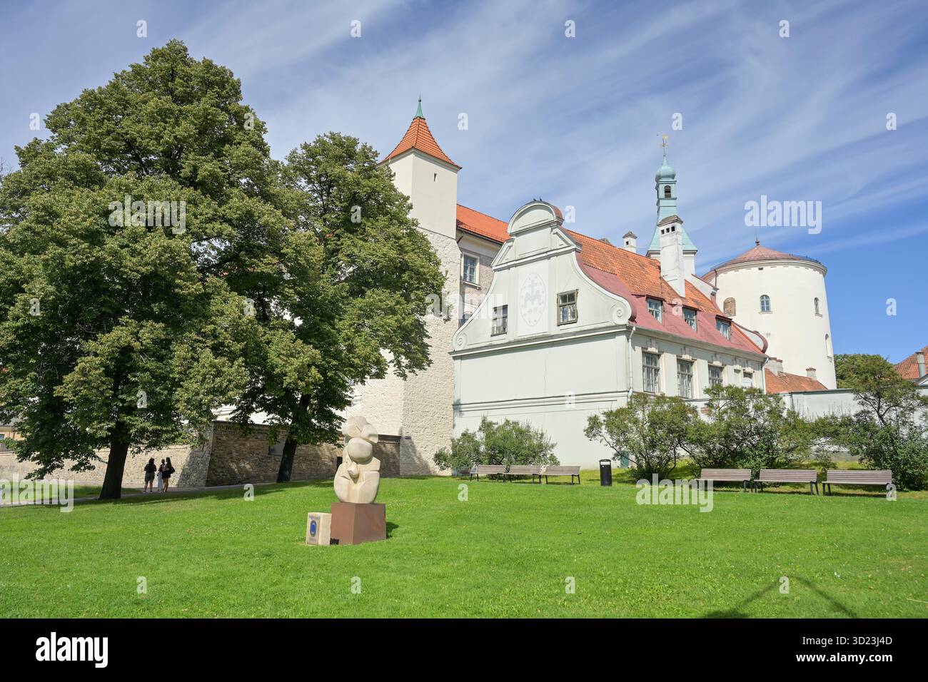 Schloss, Altstadt, Riga, Lettland Stock Photo - Alamy