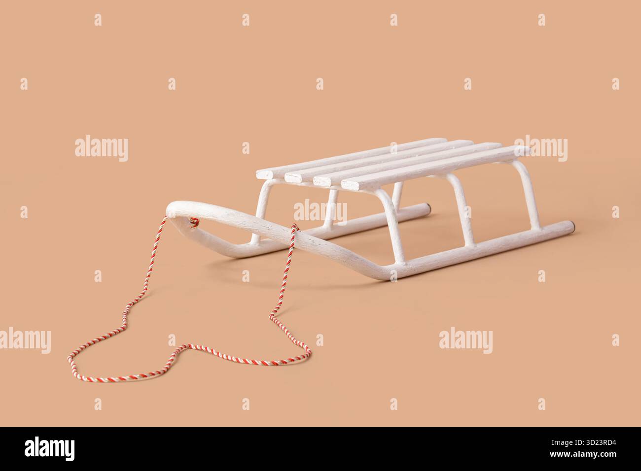 Empty white sled on hi-res stock photography and images - Alamy