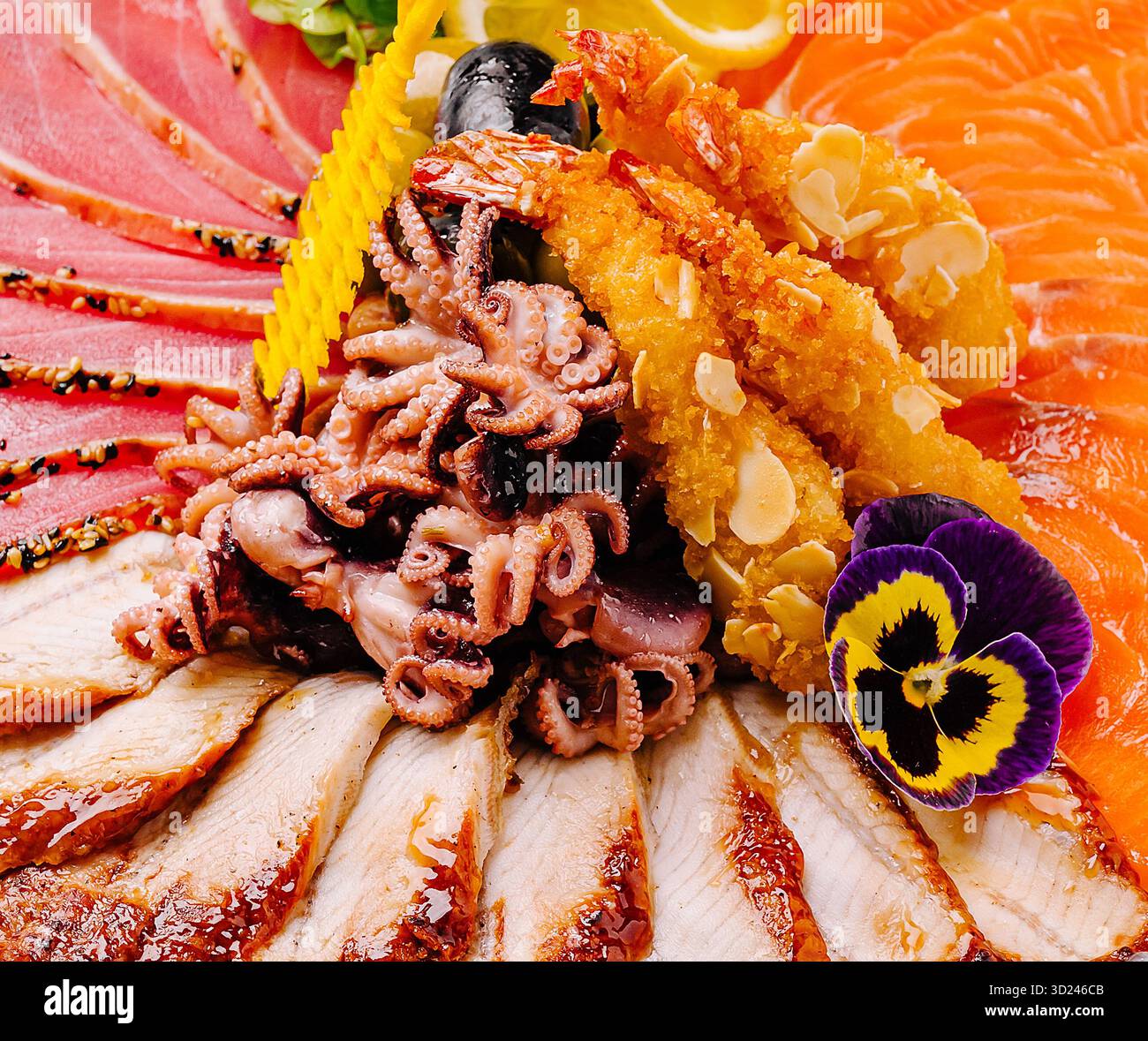 Colorful platter features variety hi-res stock photography and images ...