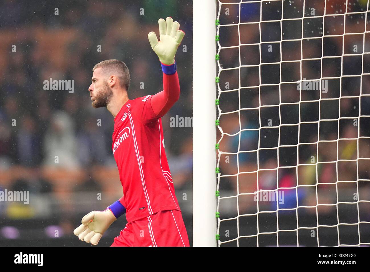 FiorentinaÕs goalkeeper David de Gea during the Serie A soccer match ...