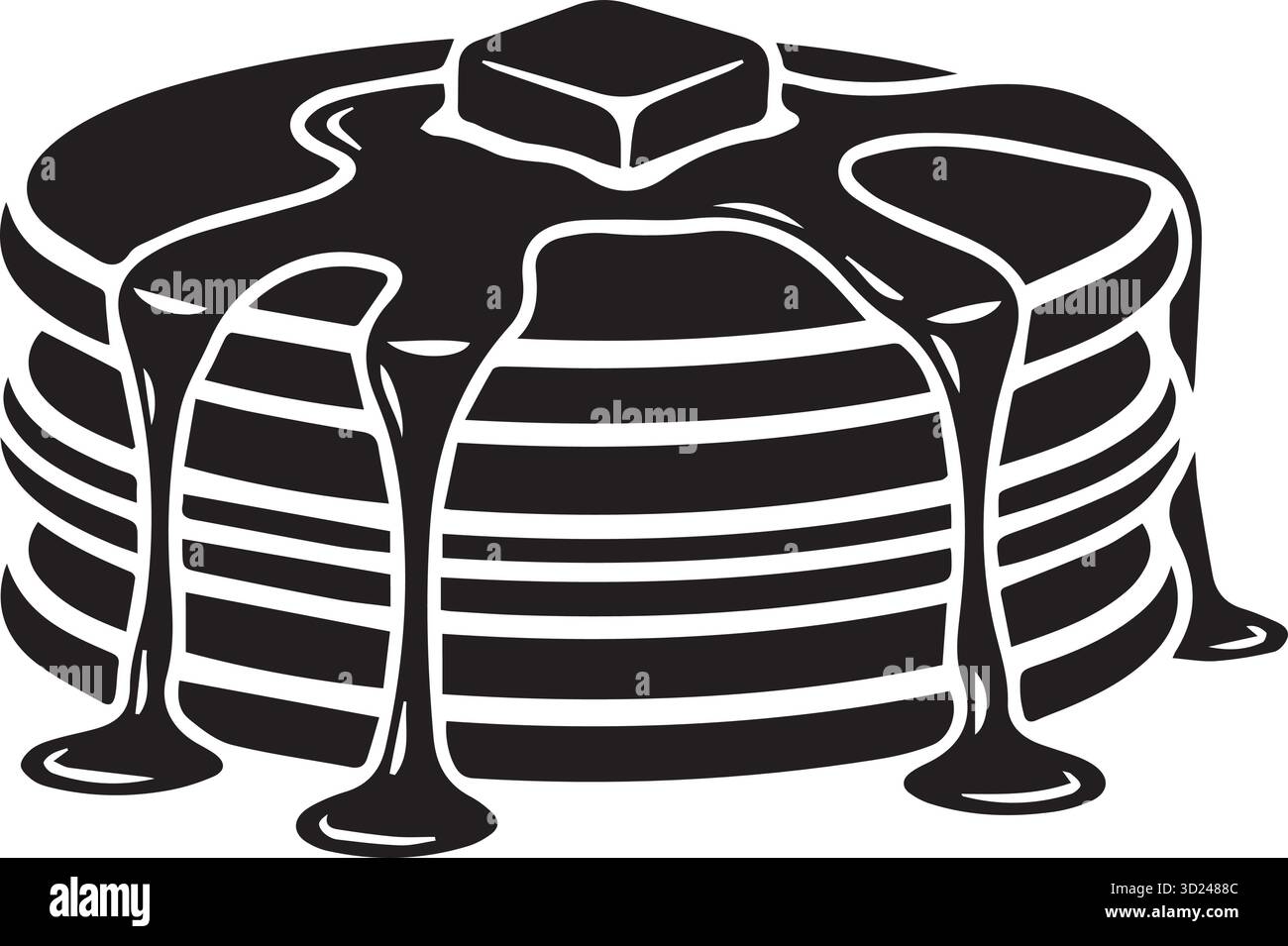 Bakery design vector vectors Cut Out Stock Images & Pictures - Alamy