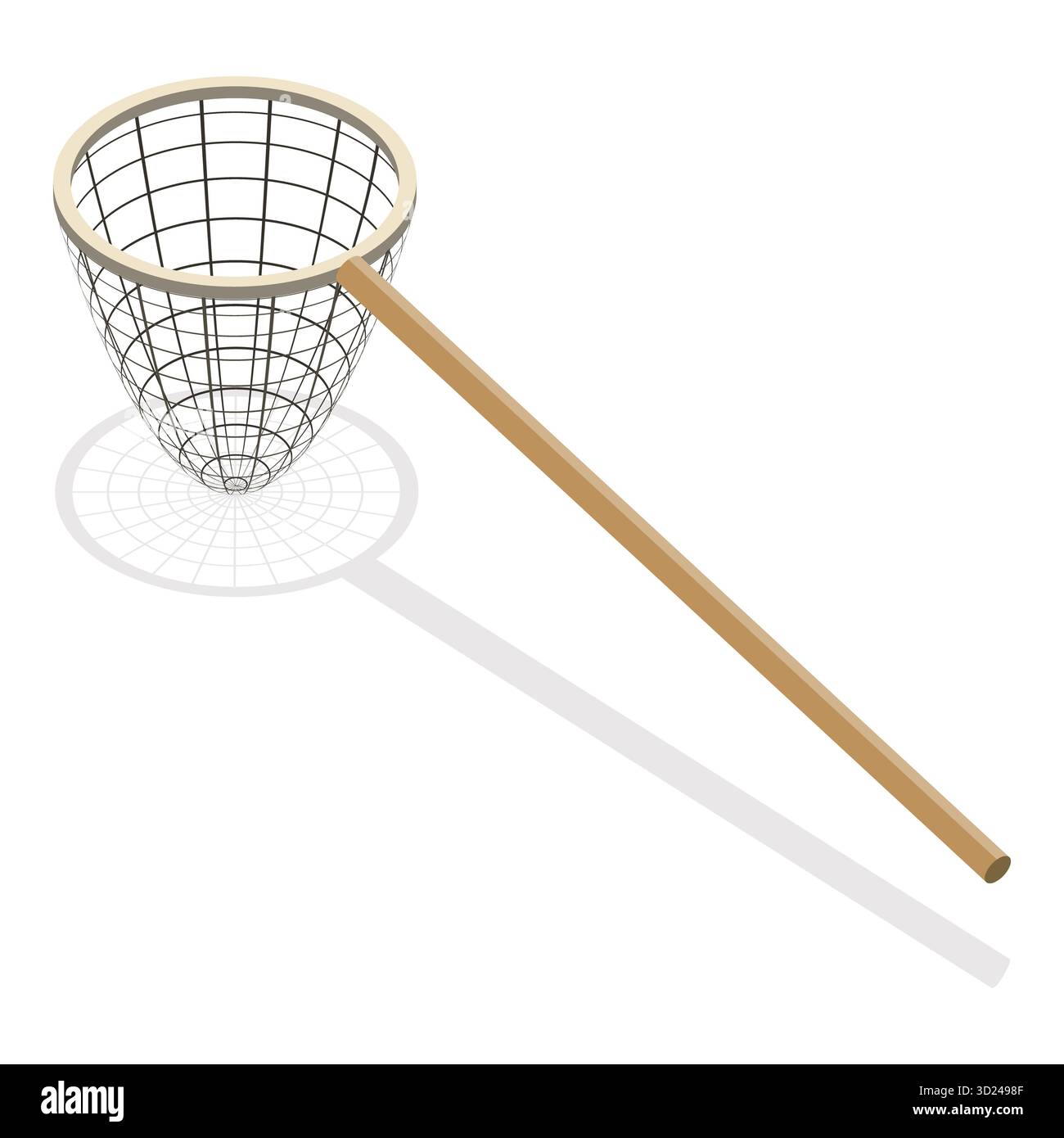 3D Isometric Flat Set of Wild Animal and Insect Traps, Hunting and ...