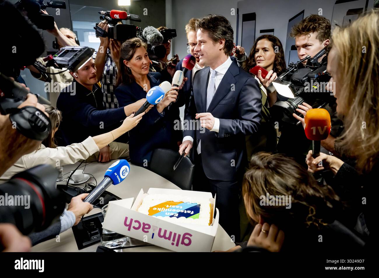 THE HAGUE - CDA list leader Henri Bontenbal during a CDA faction ...