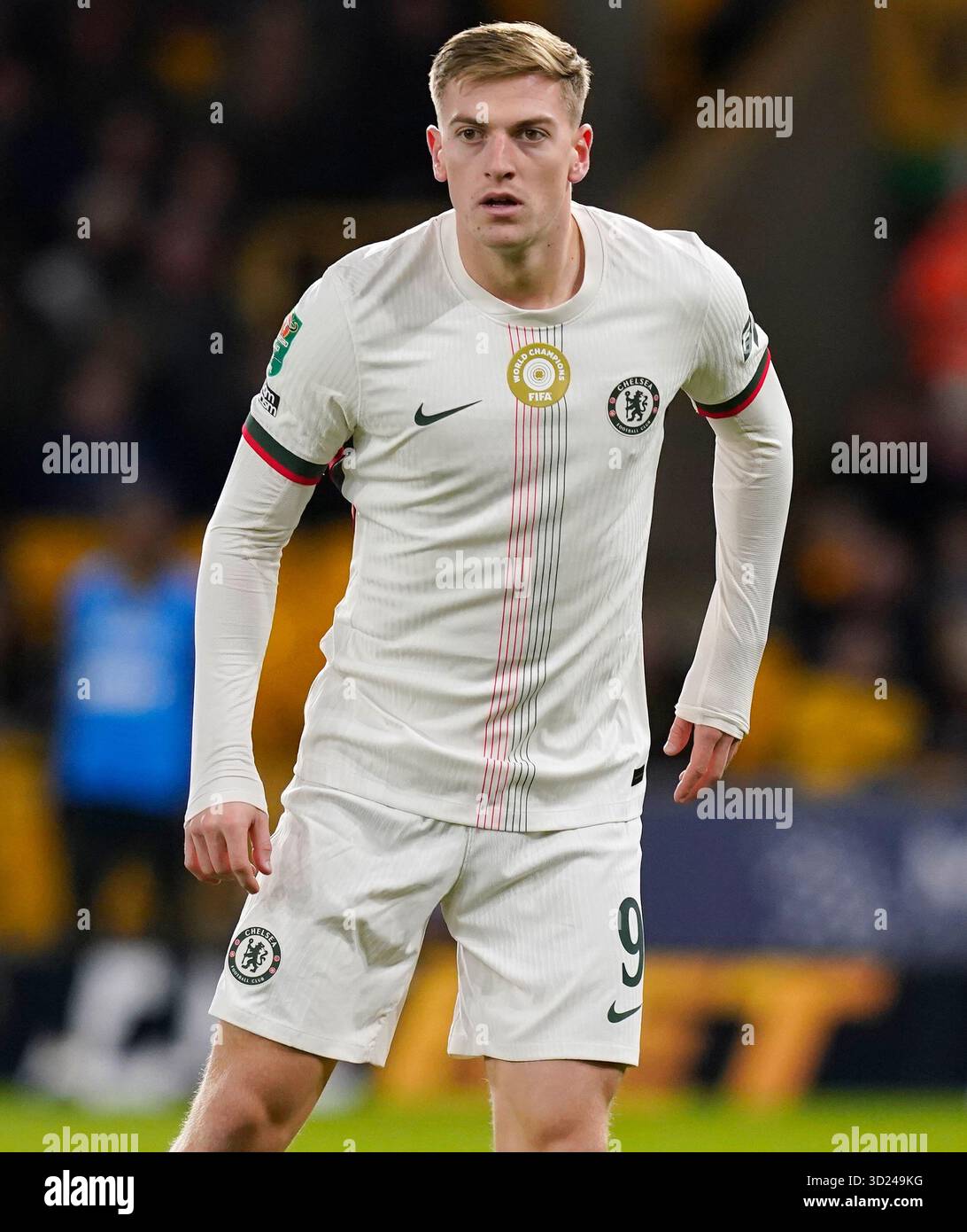 Wolverhampton, England, 29th October 2025. Liam Delap of Chelsea during ...