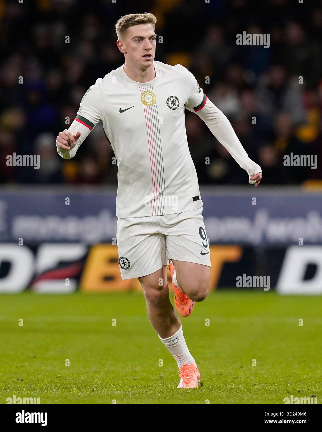 Wolverhampton, England, 29th October 2025. Liam Delap of Chelsea during ...
