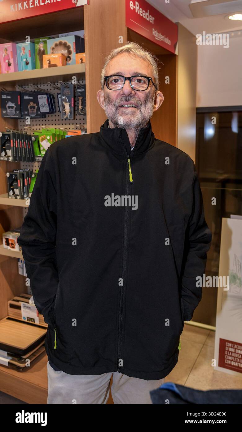 **NO WEB OR NEWSPAPERS, ONLY FOR ITALY** Mondadori book presentation of ...
