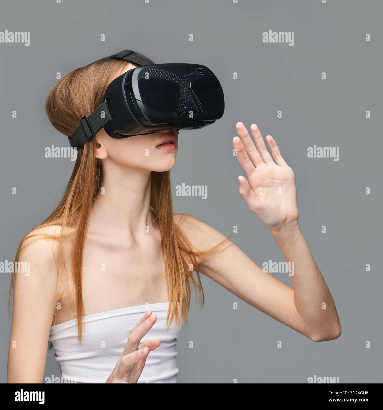 Sleek contemporary virtual reality hi-res stock photography and images ...