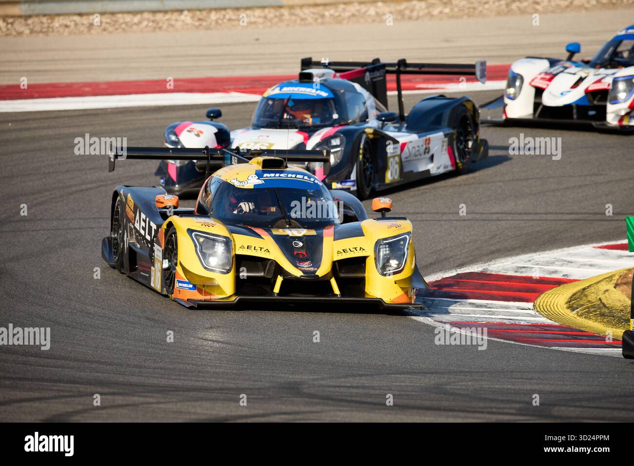 Sebastian GRAVLUND (DEN) and Theo MICOURIS (GBR) drives for TEAM VIRAGE ...