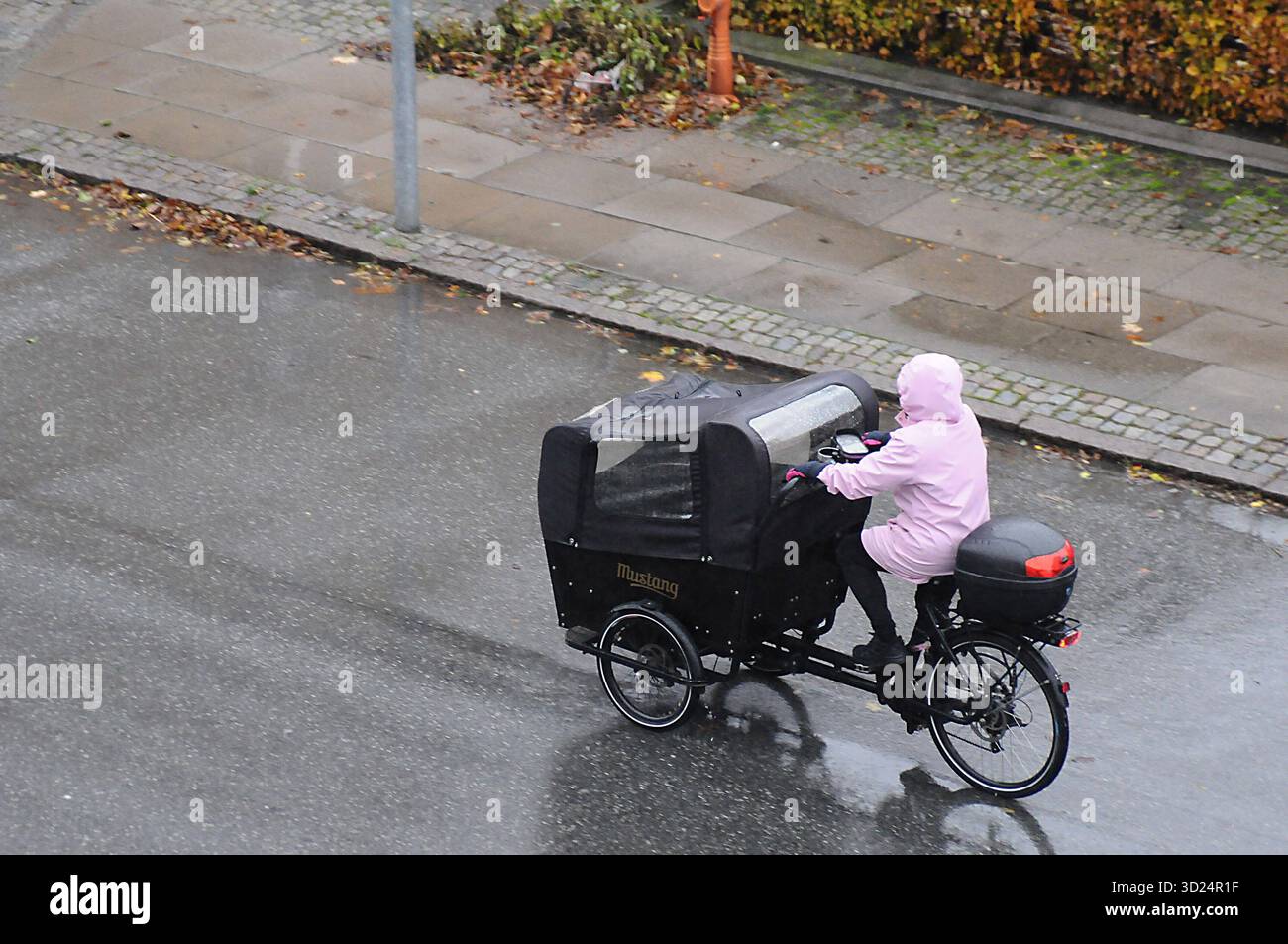 Copenhagen/ Denmark/30 oct. 2025 /cargo bker in sanish capital, cargo ...