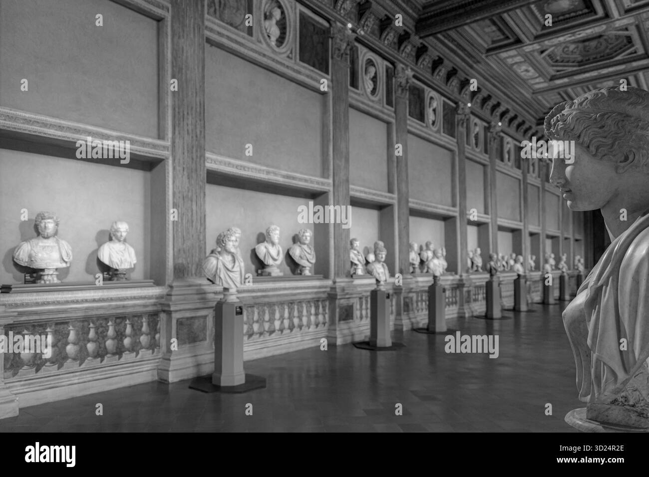 Baroque interior Black and White Stock Photos & Images - Alamy
