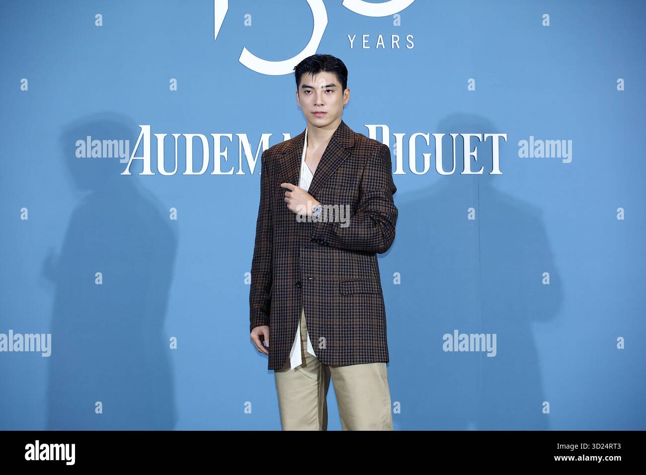 TAIPEI, CHINA - OCTOBER 29, 2025 - Taiwanese male singer OSN Gao ...