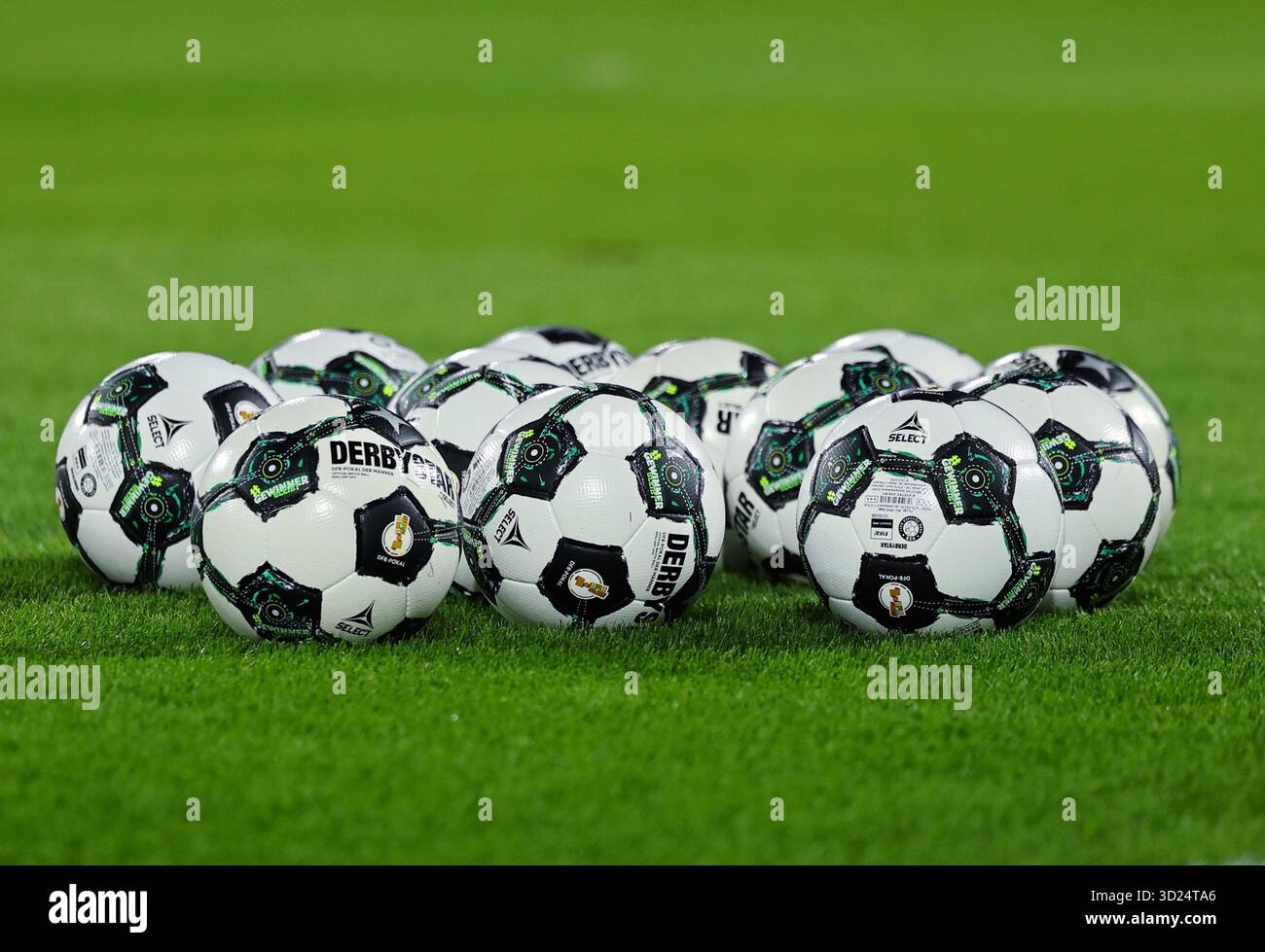 Match ball Derbystar Cologne, October 29, 2025, Football, DFB-Pokal ...