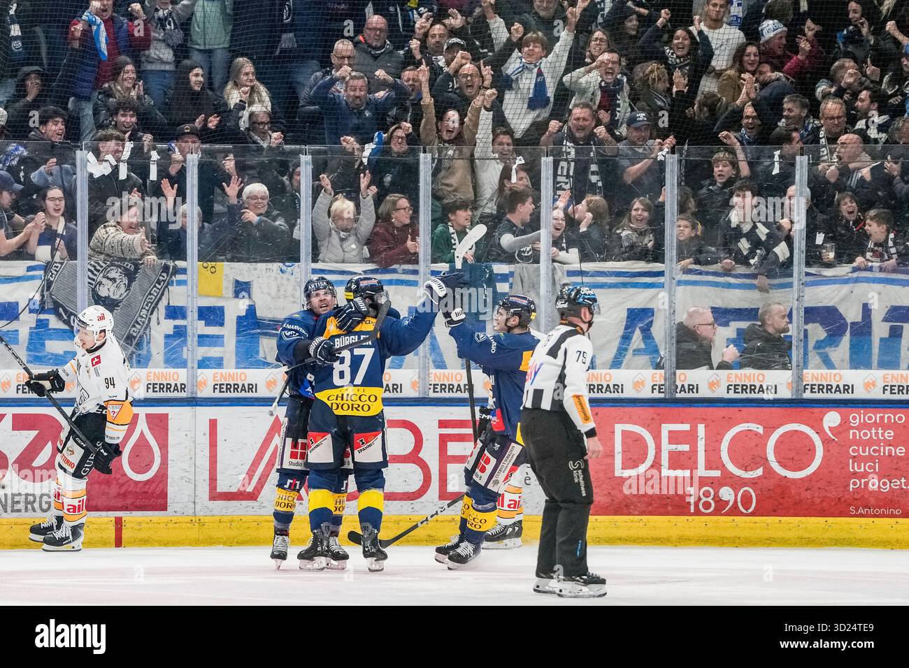 28/10/2025, Ambri, Gottardo Arena, NL: HC Ambri-Piotta - HC Lugano ...