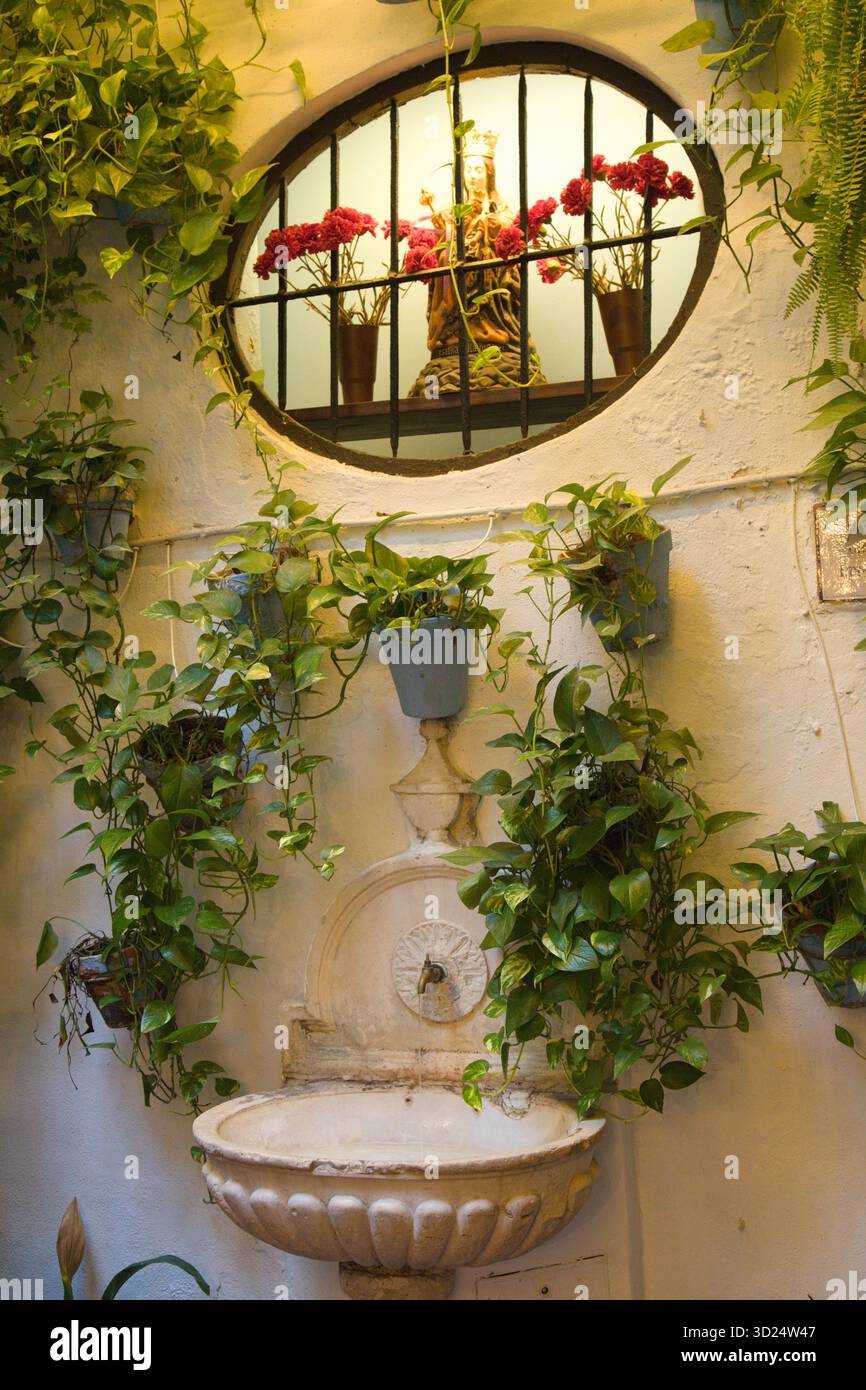 Spain, Andalusia, Malaga, Bodega El Pimpi, wine cellar, restaurant ...