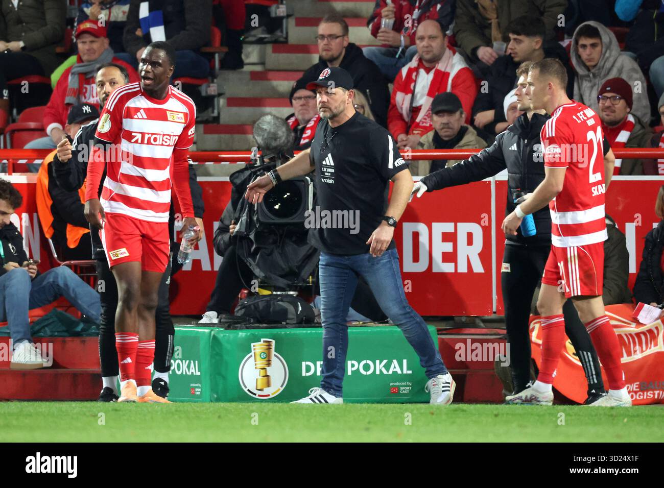 29.10.2025, Stadion Alte Foersterei, Berlin, DEU, DFB-POkal, 1.FC Union ...