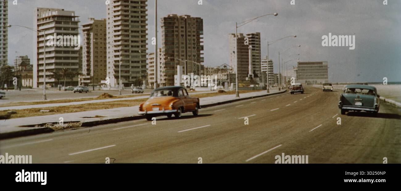 Havanna Kuba, 2020, Aufnahme ca. 1964, Stadtansicht von Havanna ...
