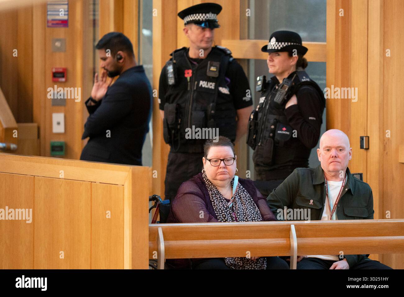 Ian and Fiona Inglis, parents of murder victim Claire Inglis, in the ...