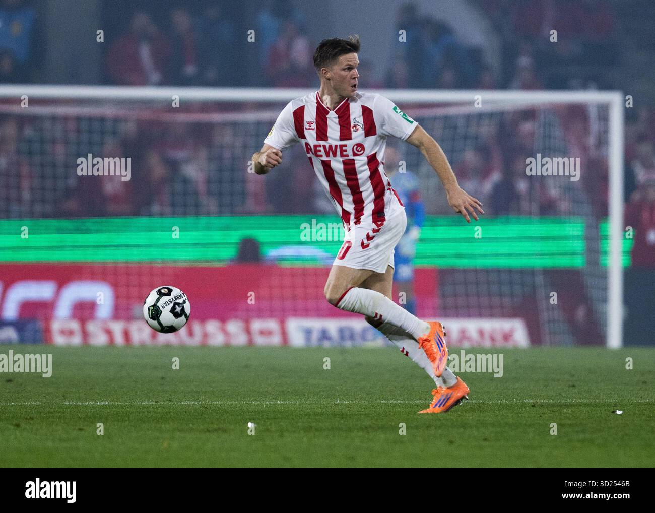 Koeln, RheinEnergieStadion, 29.10.2025: Marius Buelter of Koeln runs ...