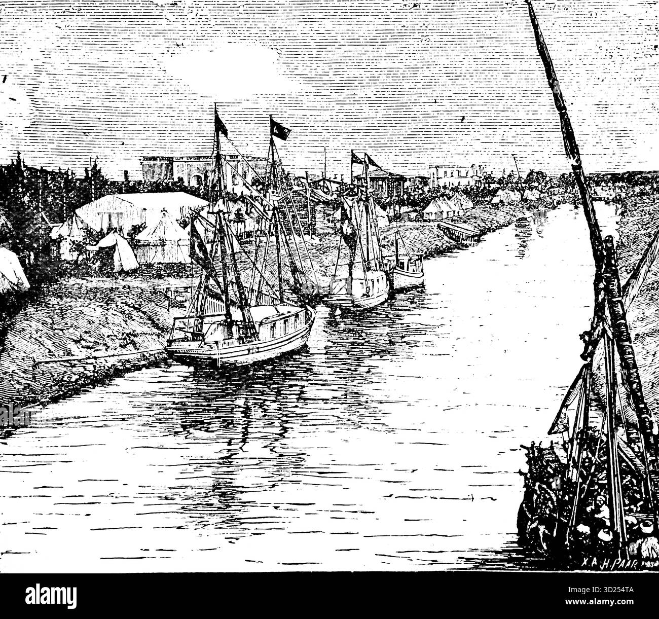 Historic trade port town Black and White Stock Photos & Images - Alamy