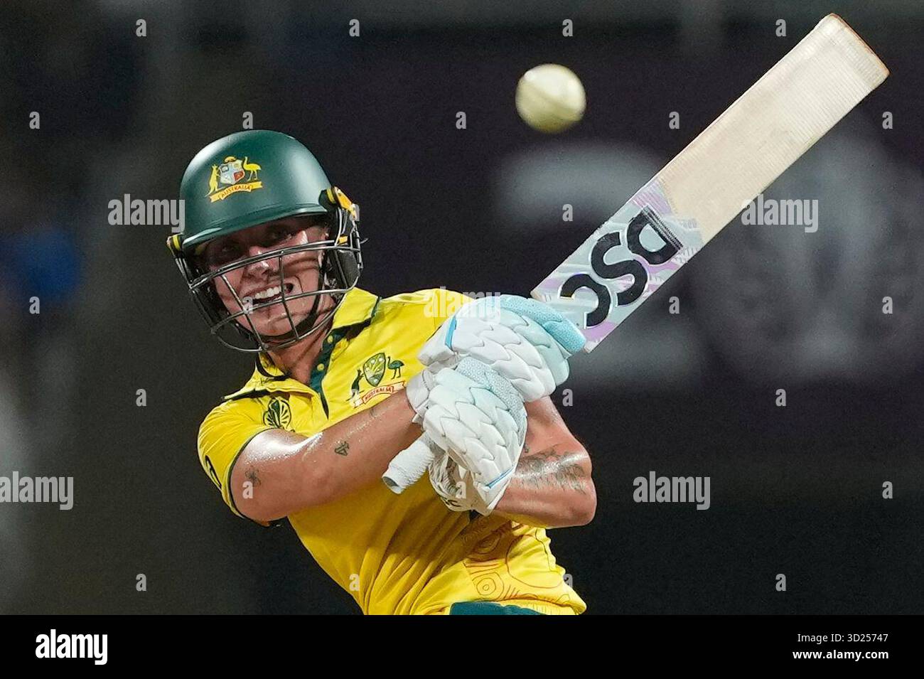 Australia's Ashleigh Gardner plays a shot during the ICC Women's ...