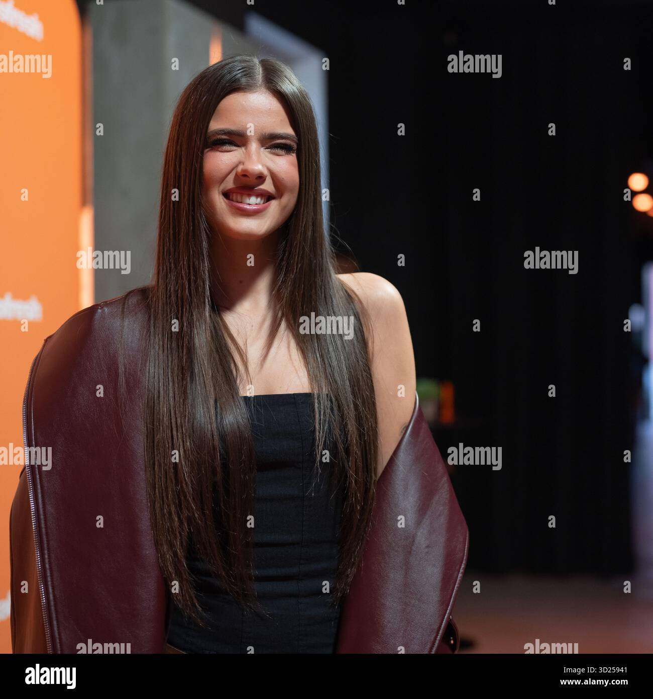 Singer Mar Lucas during the presentation of the new REFRESH collection at Zenit Espacio Madrid ...