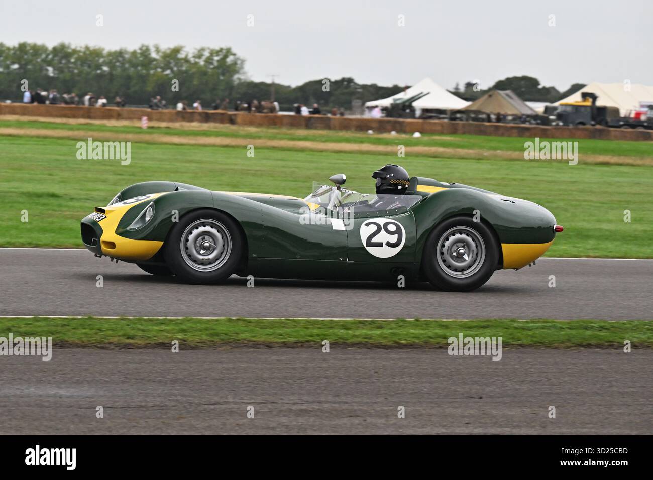 Graham Moss, Lister-Jaguar Knobbly, Sussex Trophy, a twenty five minute ...