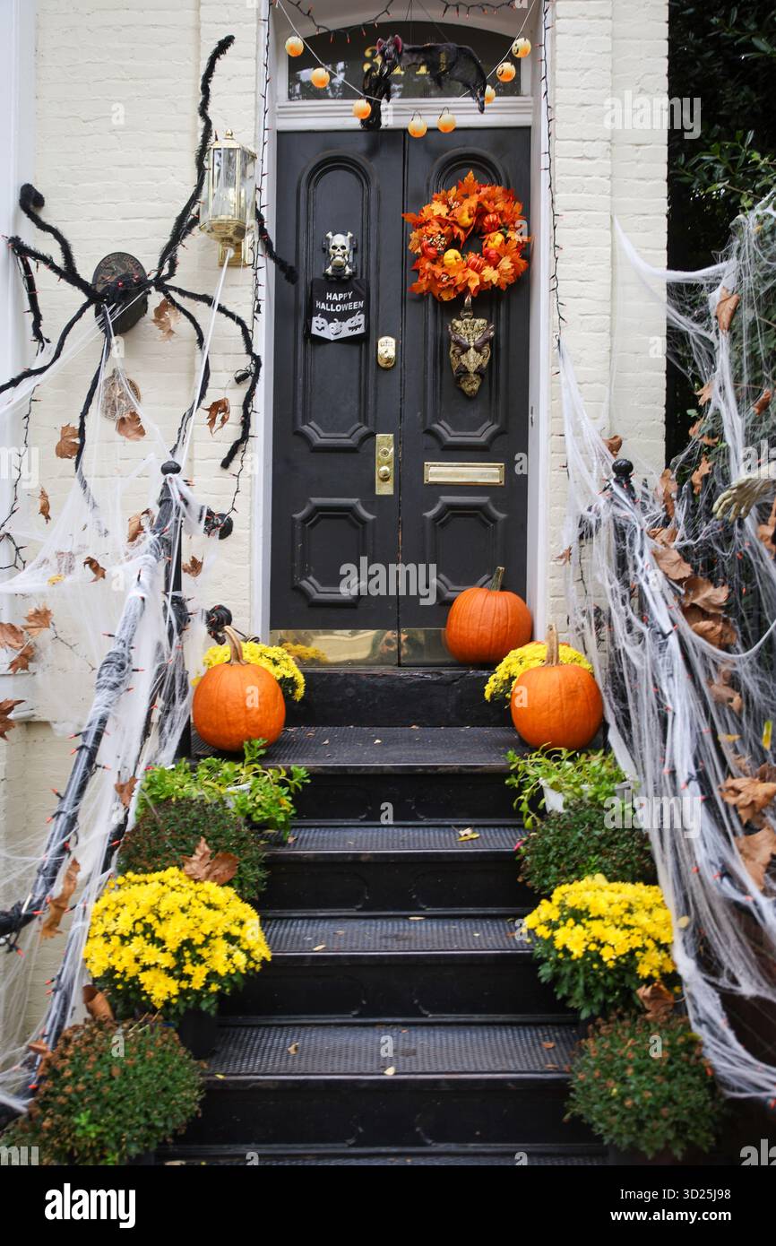 Historic Georgetown comes alive with the magic of the season as homes ...