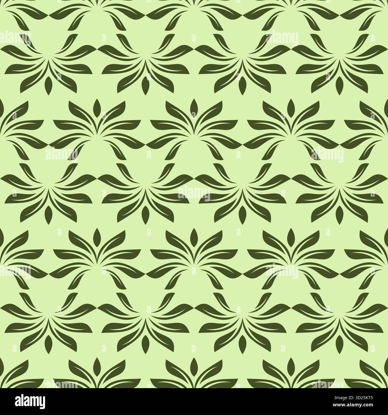 Minimalist Leaf Pattern. leaves vector pattern background. leaf ...