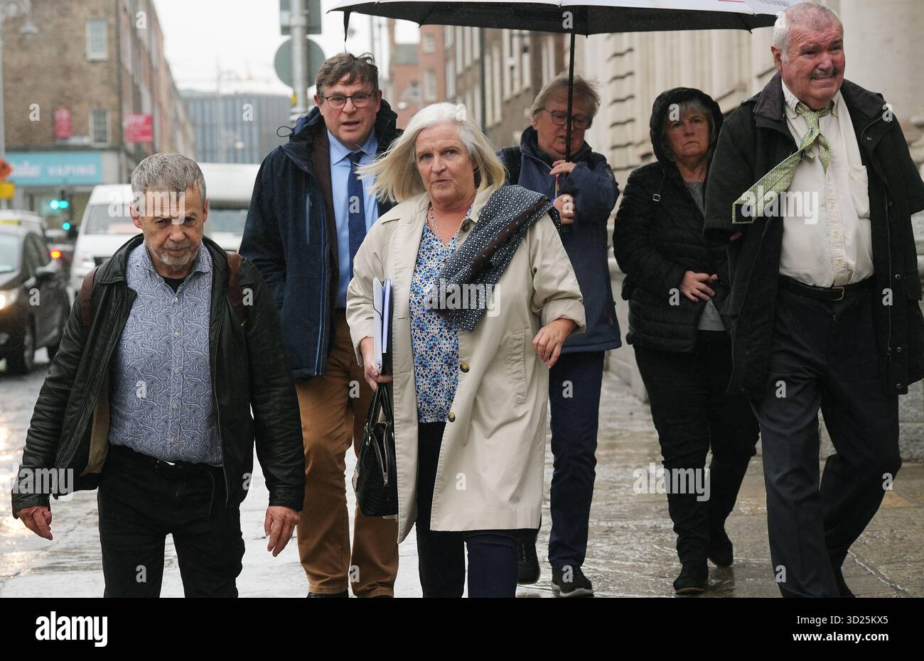 Members of the Irish Thalidomide Association (from left) Austin O ...